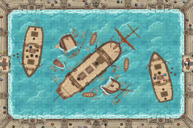A Water Arena Fight - Elite Adventures