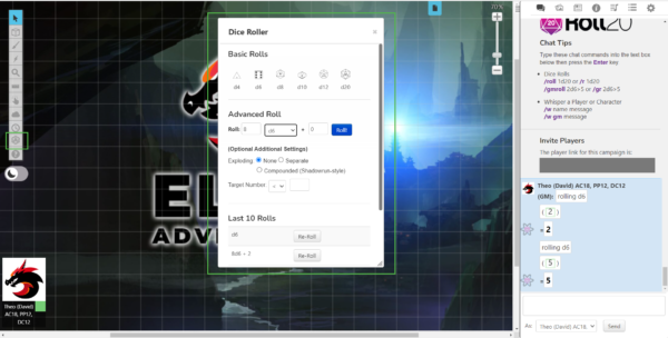 Basic Roll20 Setup For New Players - Elite Adventures