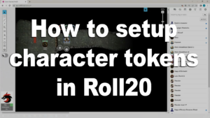 How to setup character tokens in Roll20 - Elite Adventures