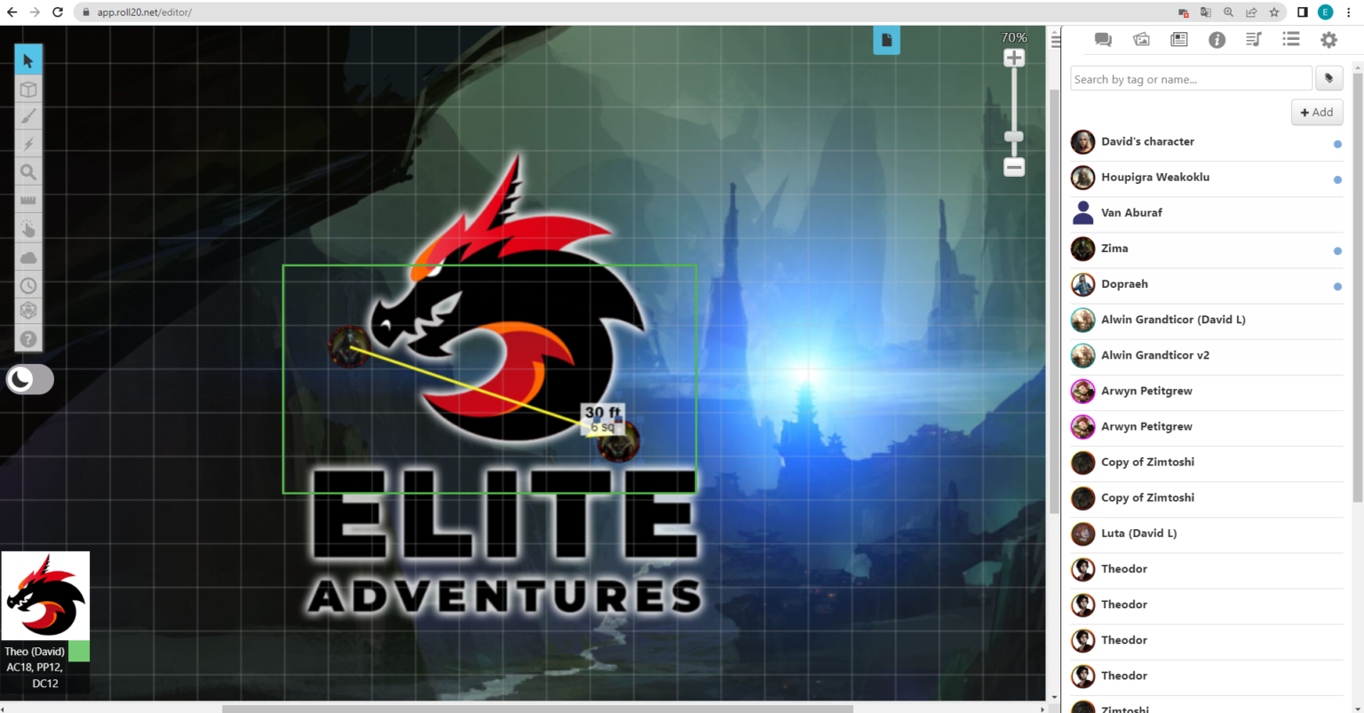 Basic Roll20 Setup For New Players - Elite Adventures